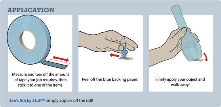 How To Use It – JOE'S STICKY STUFF™